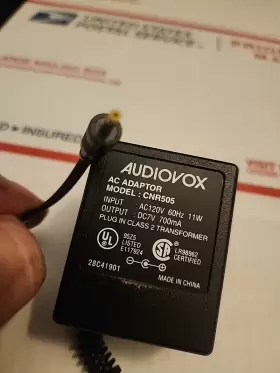 753038979618 ABLEGRID Ac Adapter Audiovox Charger Mains Power