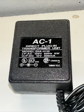 DIA-4112 AC-1 Transformer Adapter Power Supply Charger