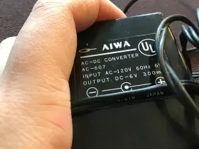 AC-607 AIWA Converter Adapter Power Supply