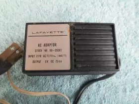99-35362 CASIO Lafayette Ac Adapter