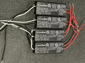 9801AR EUROFASE Halogen Lighting Transformers Watts