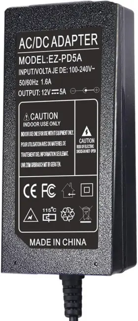 EZ-PD5A EZVING Power Adapter Charger Led Strip Ac Volt Amp