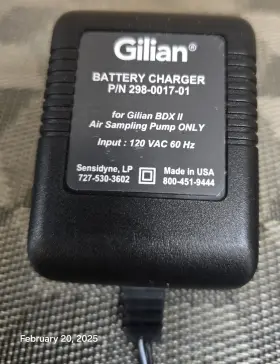 298-0017-01 GILIAN Battery Charger Bdx Vac