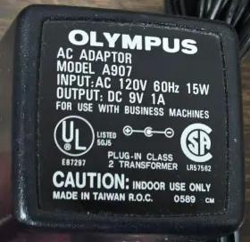 A907 OLYMPUS Power Supply Ac Adapter