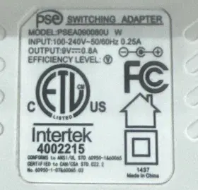 PSEA090080U PSE Switching Adapter