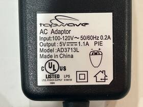 AD371L TAPWAVE Zodiac Ac Adapter Handheld Console