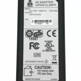UP0401U-48PP UMEC Ac Adapter Power Supply