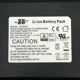 ZB-B1800 ZBPOWER Ion Battery Pack Power Supply Adapter